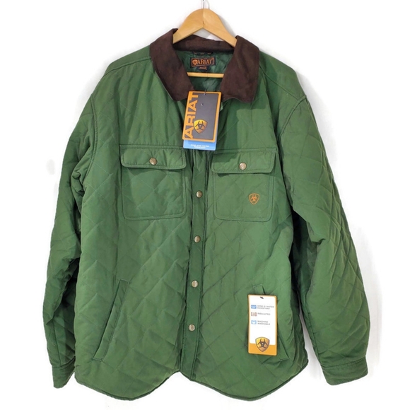 Ariat | Jackets & Coats | Nwt Ariat Ranch Riding Barn Chore Diamond ...